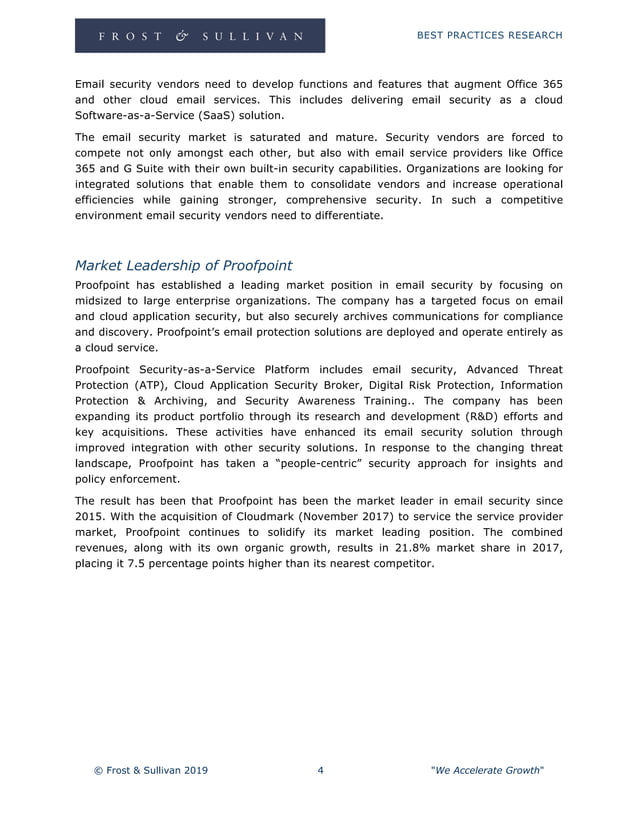 Proofpoint Email Security Award Write Up | PDF