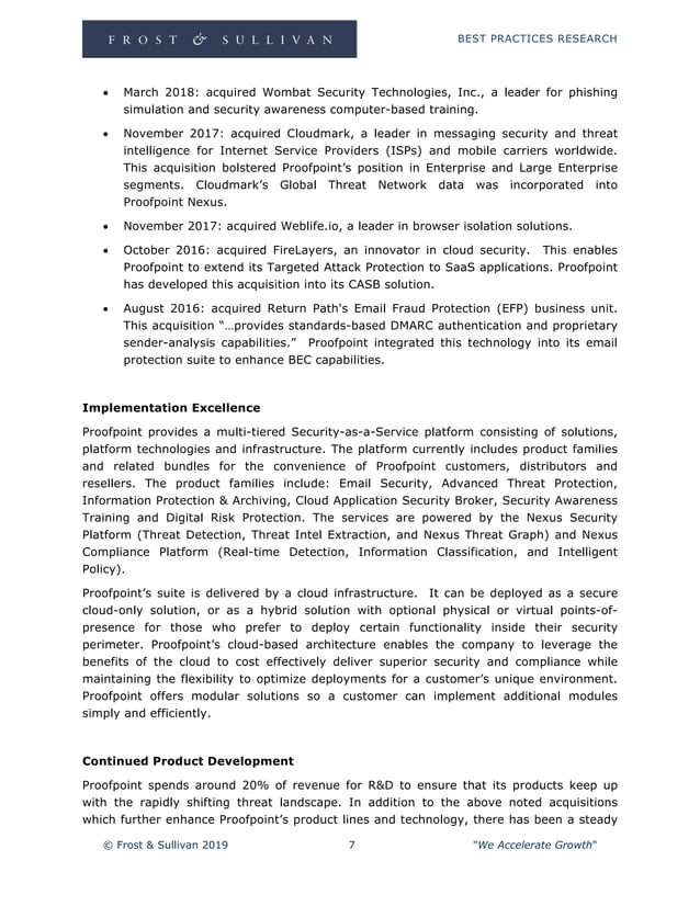 Proofpoint Email Security Award Write Up | PDF