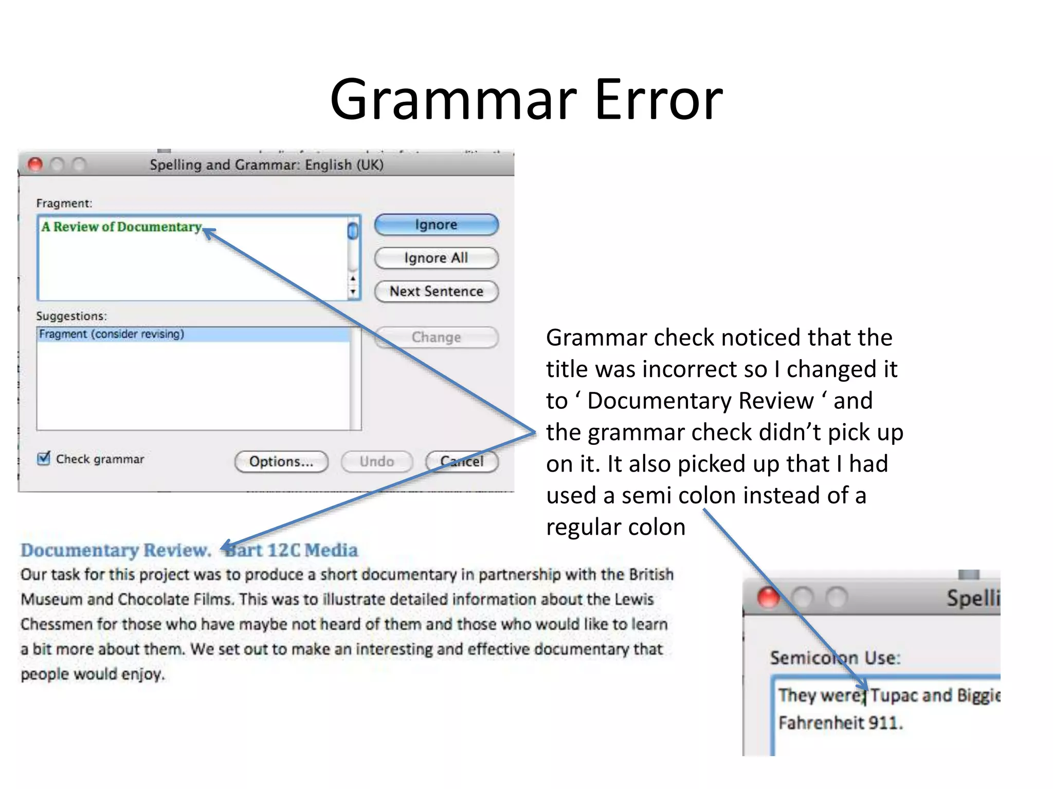 Proof Reading Review - Bart | PPTX