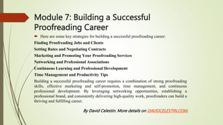 Proofreading- Basics to Artificial Intelligence Integration - Presentation:Slides:PPT - David ...