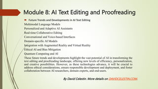 Proofreading- Basics to Artificial Intelligence Integration ...