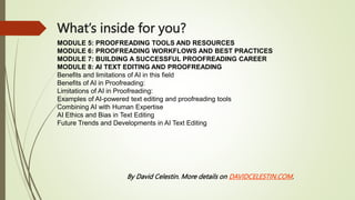 Proofreading- Basics to Artificial Intelligence Integration ...