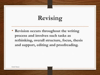 Proof reading, editing and revising by sohail ahmed | PPT