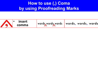 Proof reading marks | PDF | Desktop Publishing | Computer Software and ...
