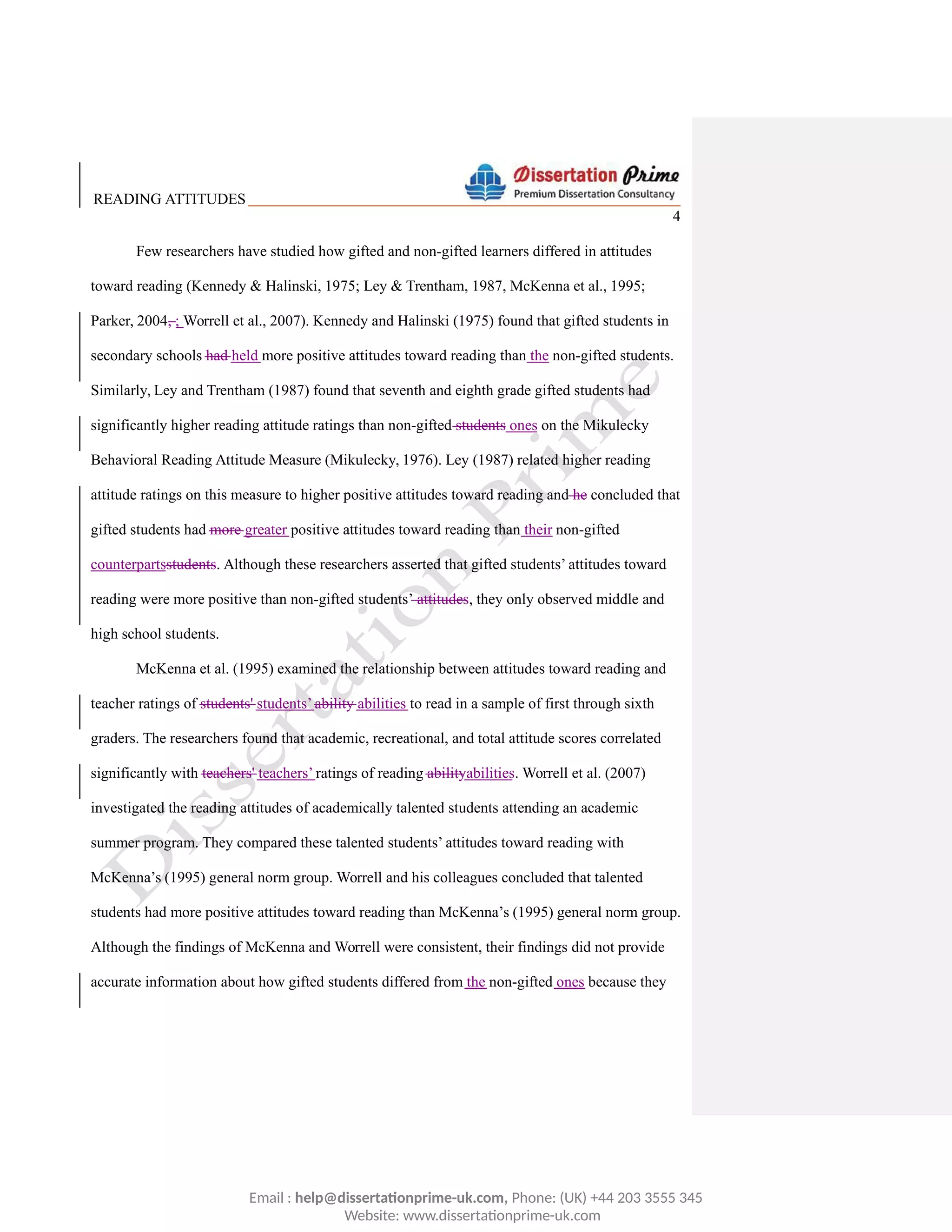 Proofreading Sample | PDF | Educational Assessment | Education