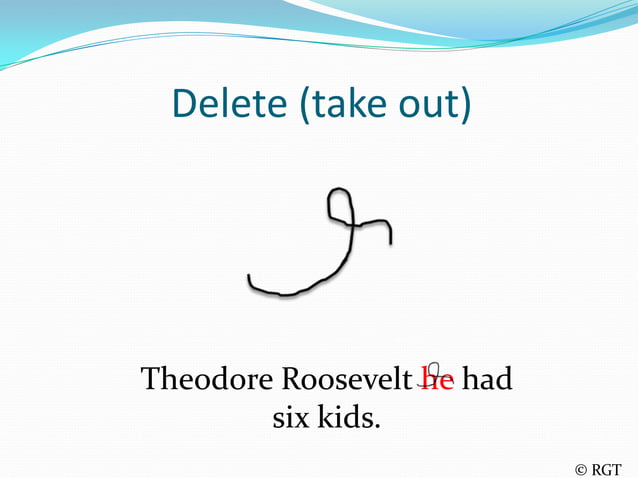 Proofreading Symbols | PPTX