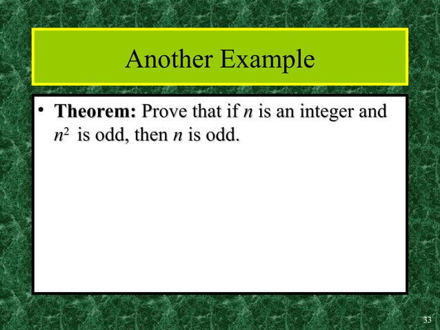 Basic proofs method Basic proofs methodd | PPT | Physics | Science