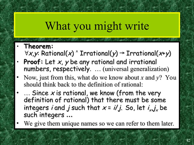 Basic proofs method Basic proofs methodd | PPT | Physics | Science