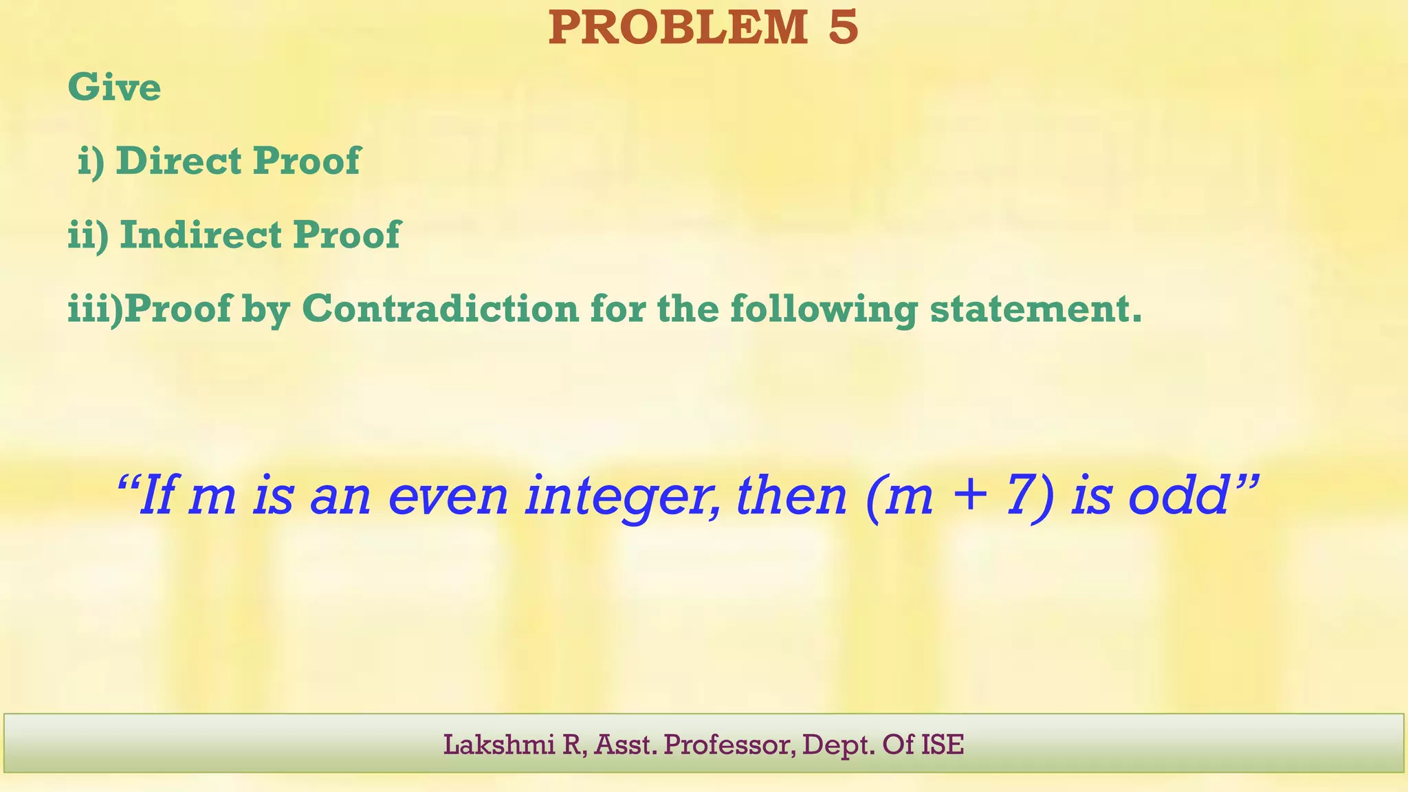 Proofs and disproofs | PDF