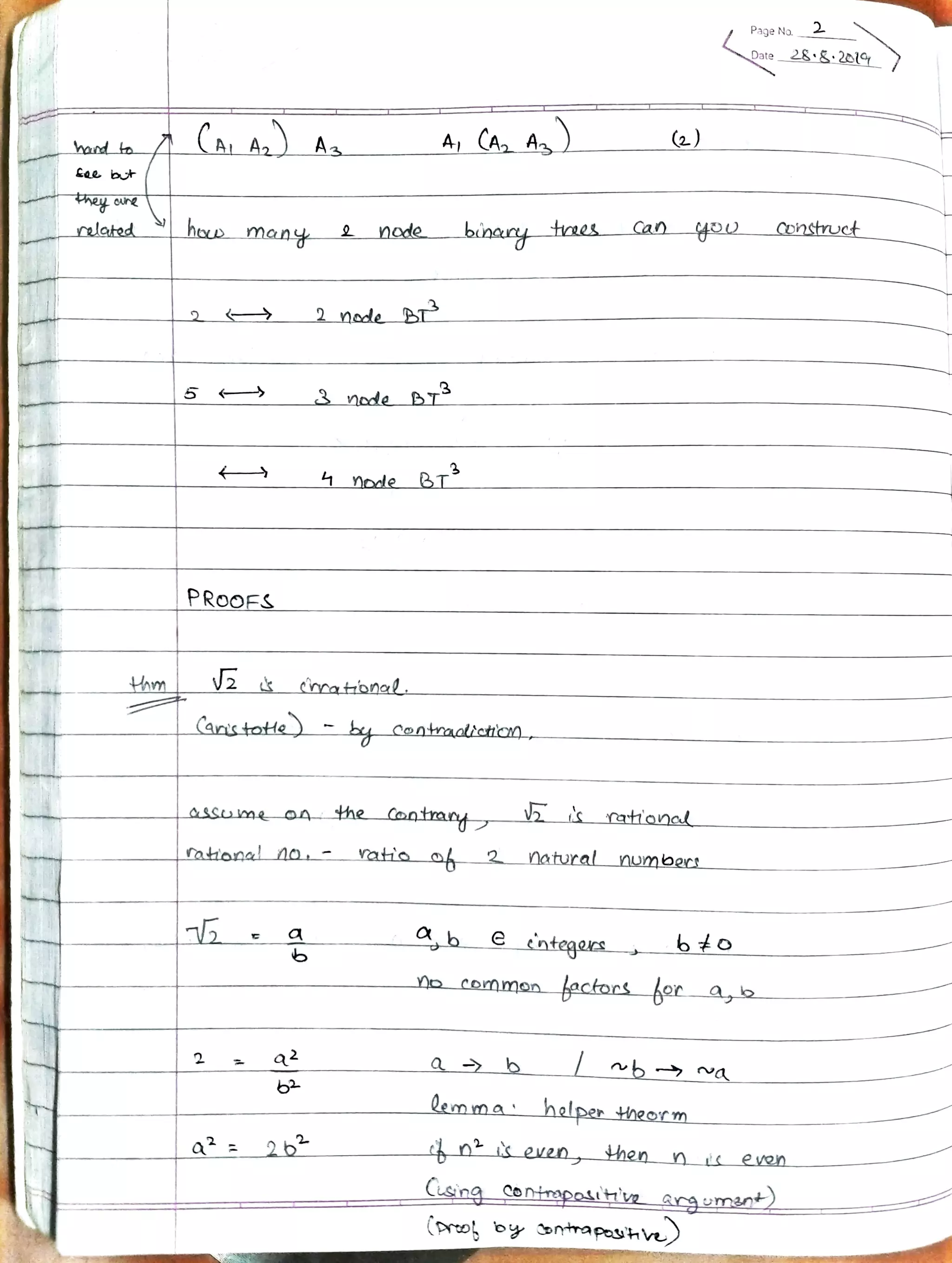 Discrete Maths: Proofs and logic | PDF