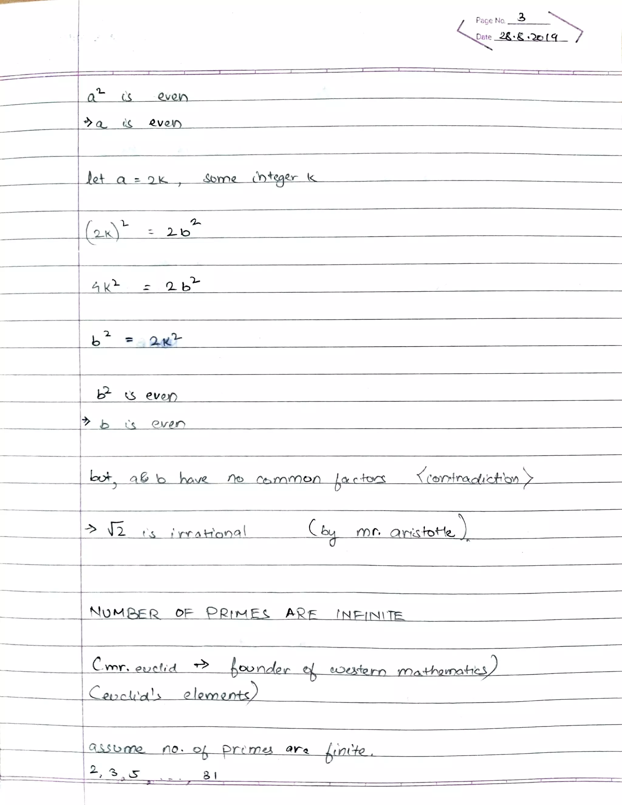 Discrete Maths: Proofs and logic | PDF