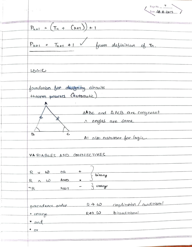 Discrete Maths: Proofs and logic | PDF