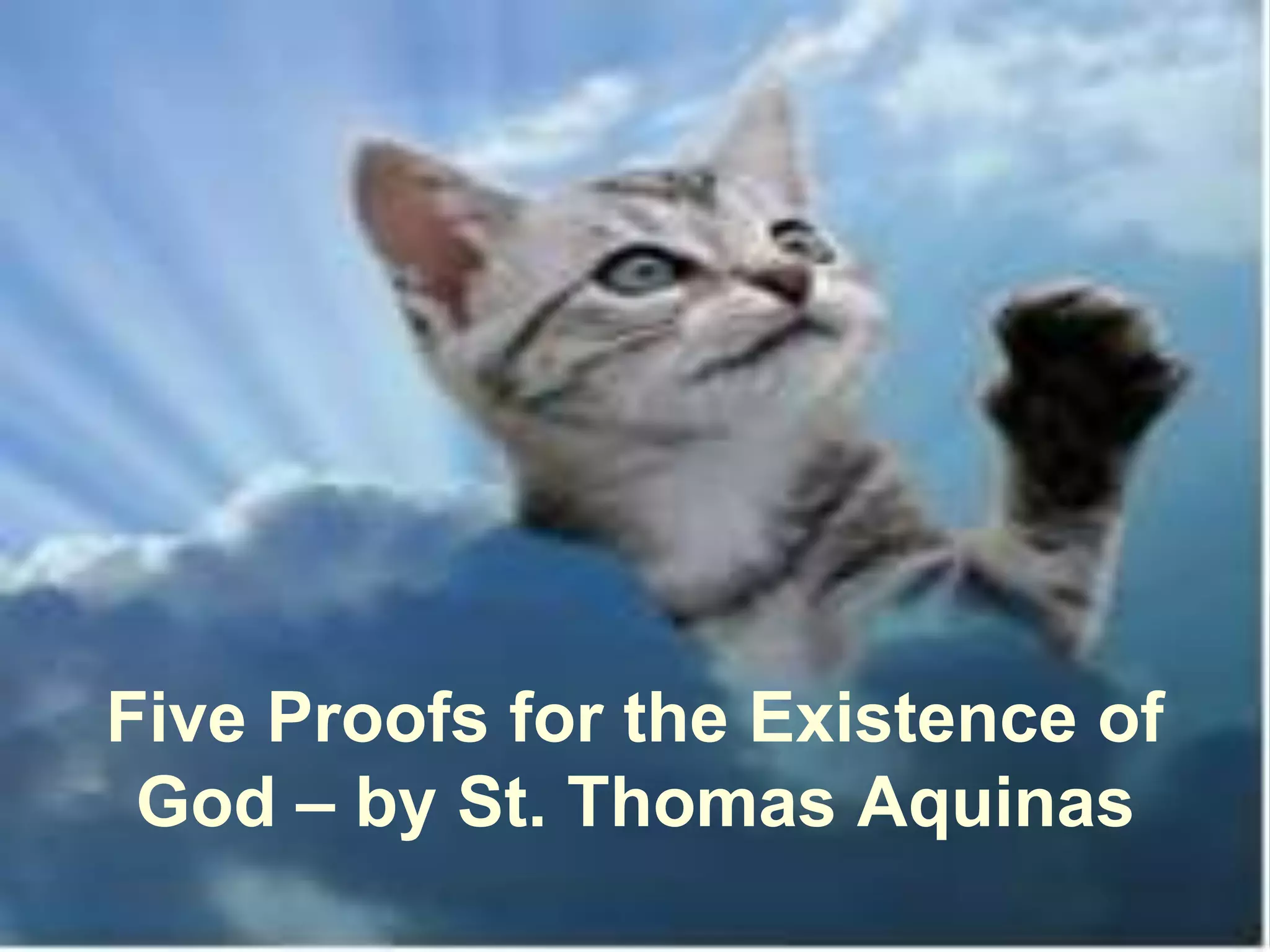 Proofs of God's Existence 1.ppt