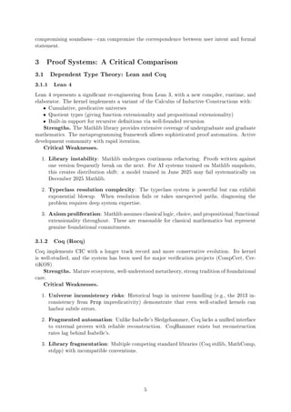 Proof Systems and AI Models in Mathematics | PDF