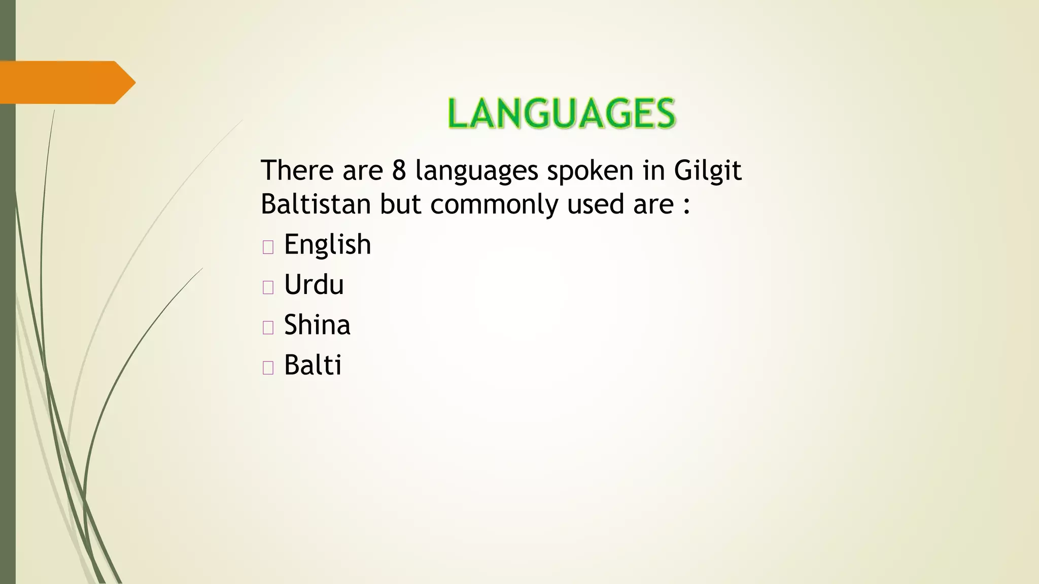 CULTURE OF PAKISTAN OF DIFFERENT PROVINCES | PPTX