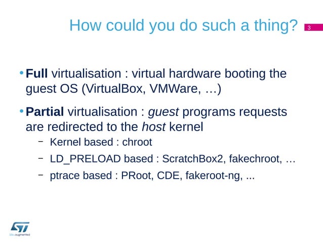PRoot improved kernel compatibility | PDF