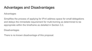 prop-113v003: Modification in the IPv4 eligibility criteria | PPT