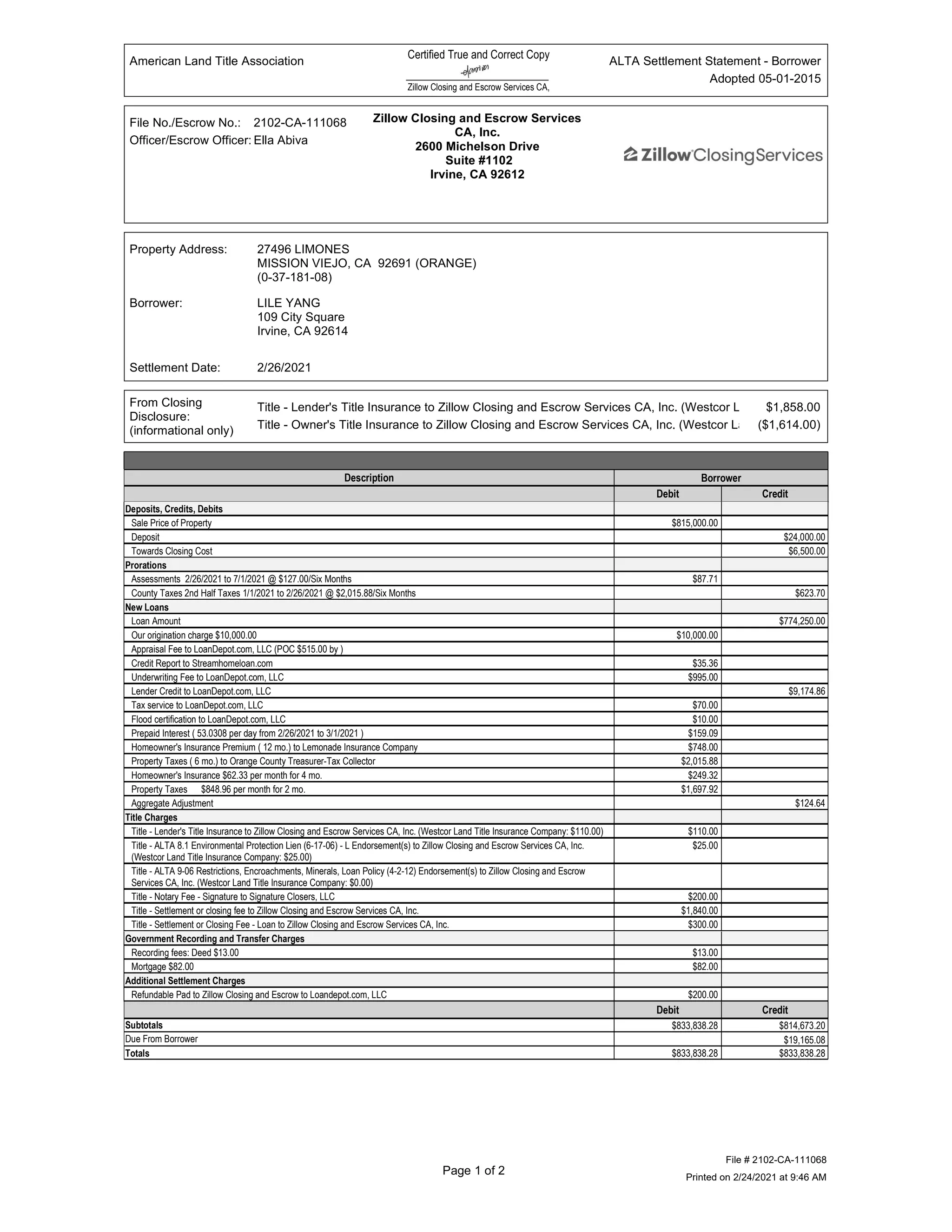 Prop 1: Closing Statement | PDF | Business | Business and Finance