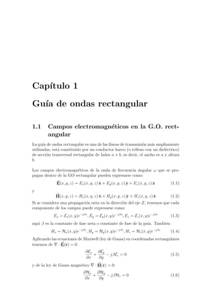 Guía de Ondas Rectangular | PDF