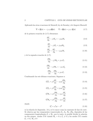 Guía de Ondas Rectangular | PDF