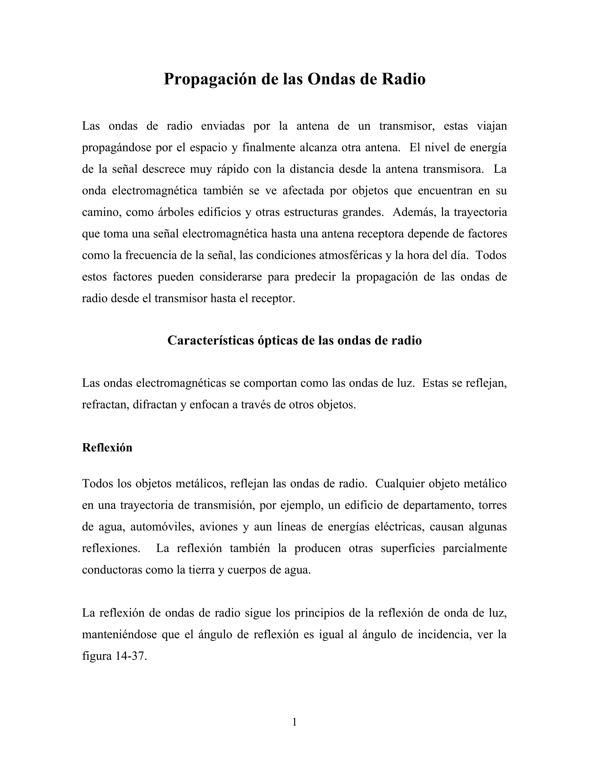 PropagacióN De Las Ondas De Radio | PDF