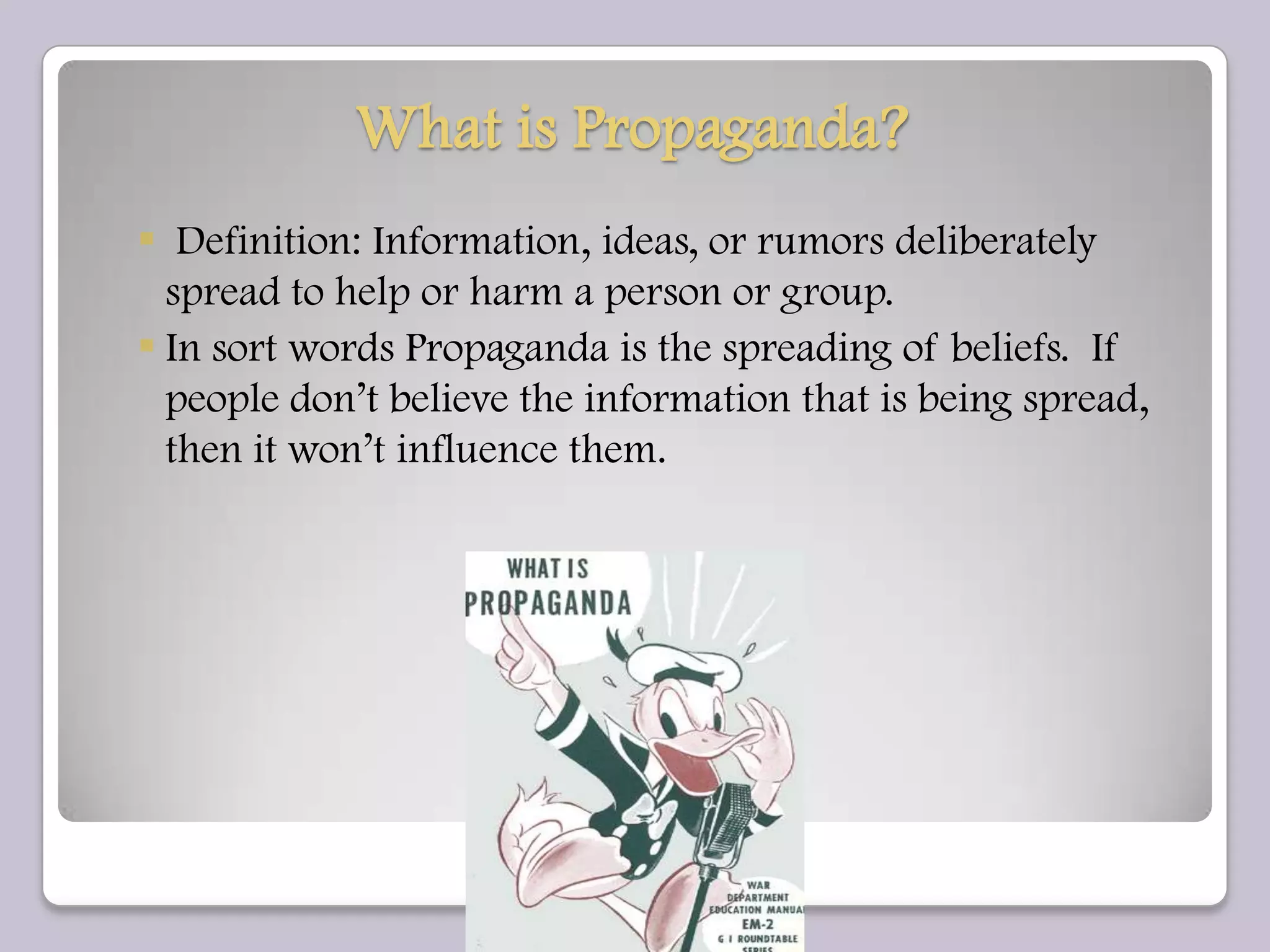 Propaganda | PPT