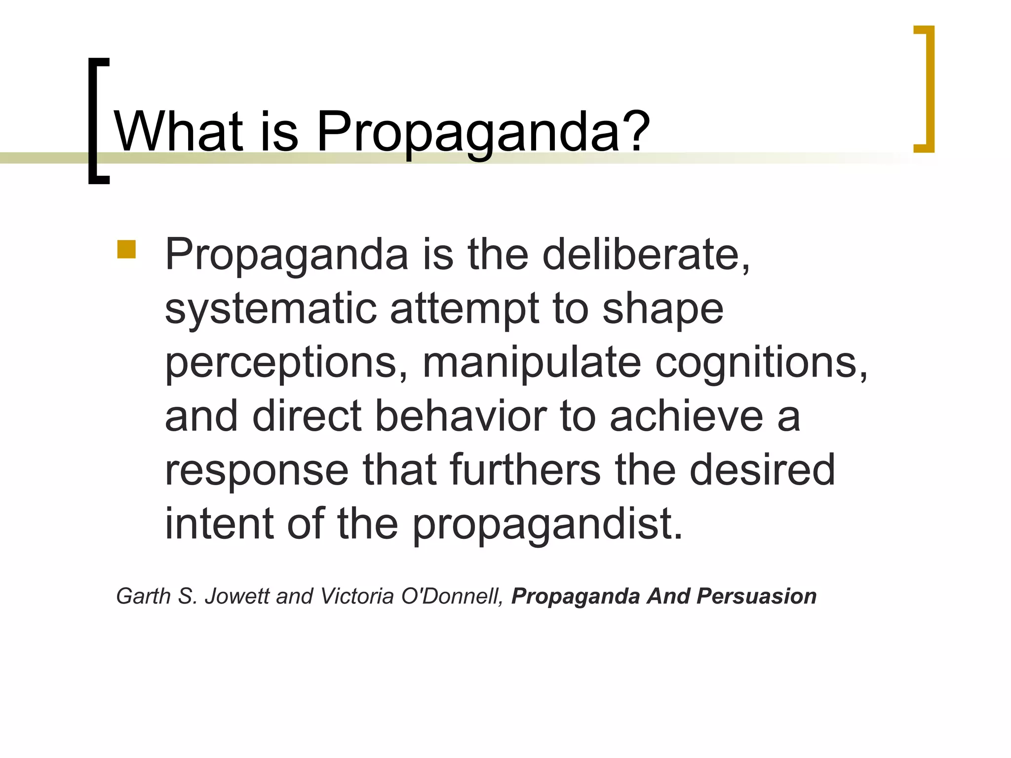 Propaganda | PPT