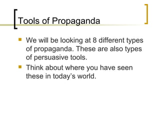 Propaganda | PPT