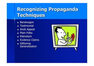 Propaganda Lesson | PDF