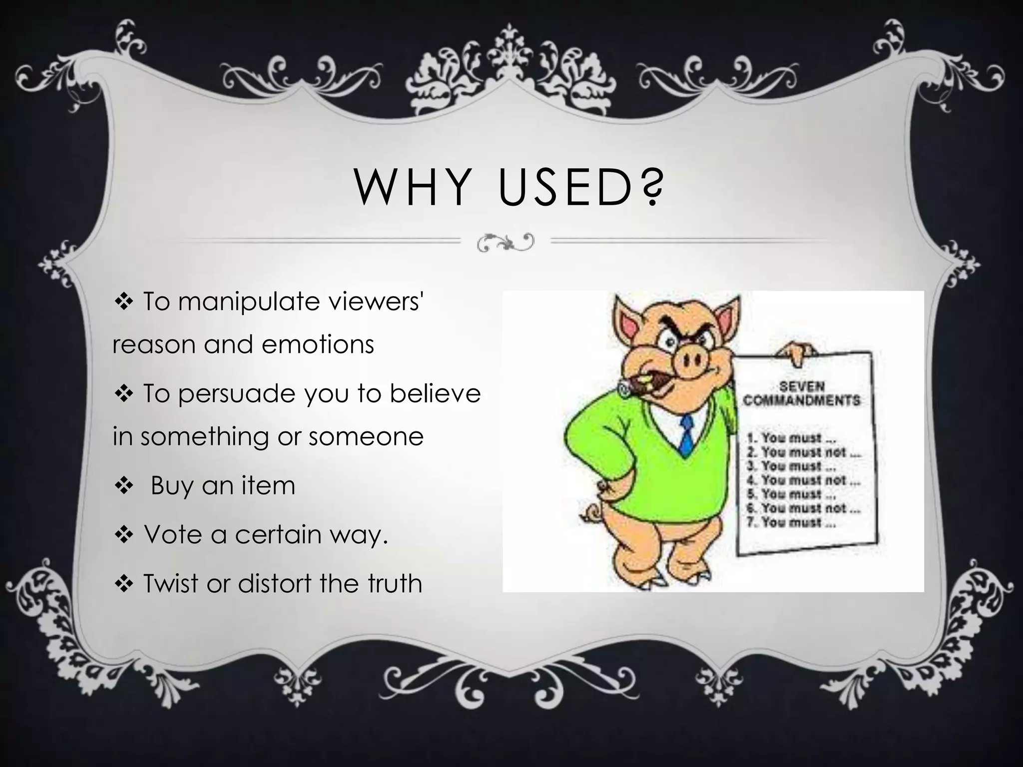 Propaganda in Animal Farm | PPTX