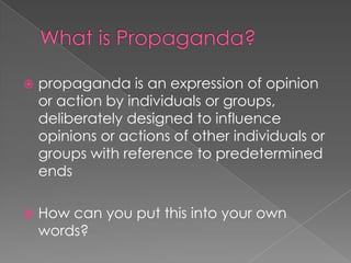 Propaganda | PPT