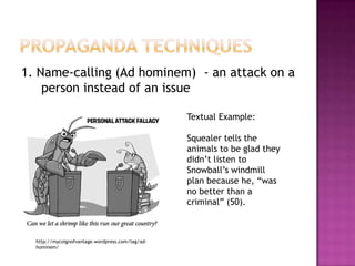 Sweeping Generalization Propaganda Ads