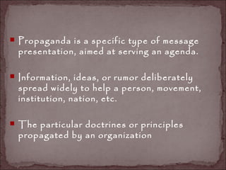 Propaganda | PPT