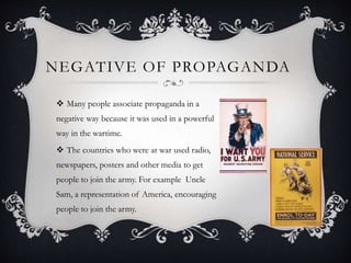 Propaganda in media | PPTX