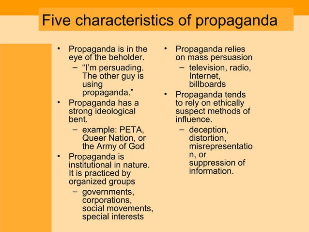 Propaganda | PPT