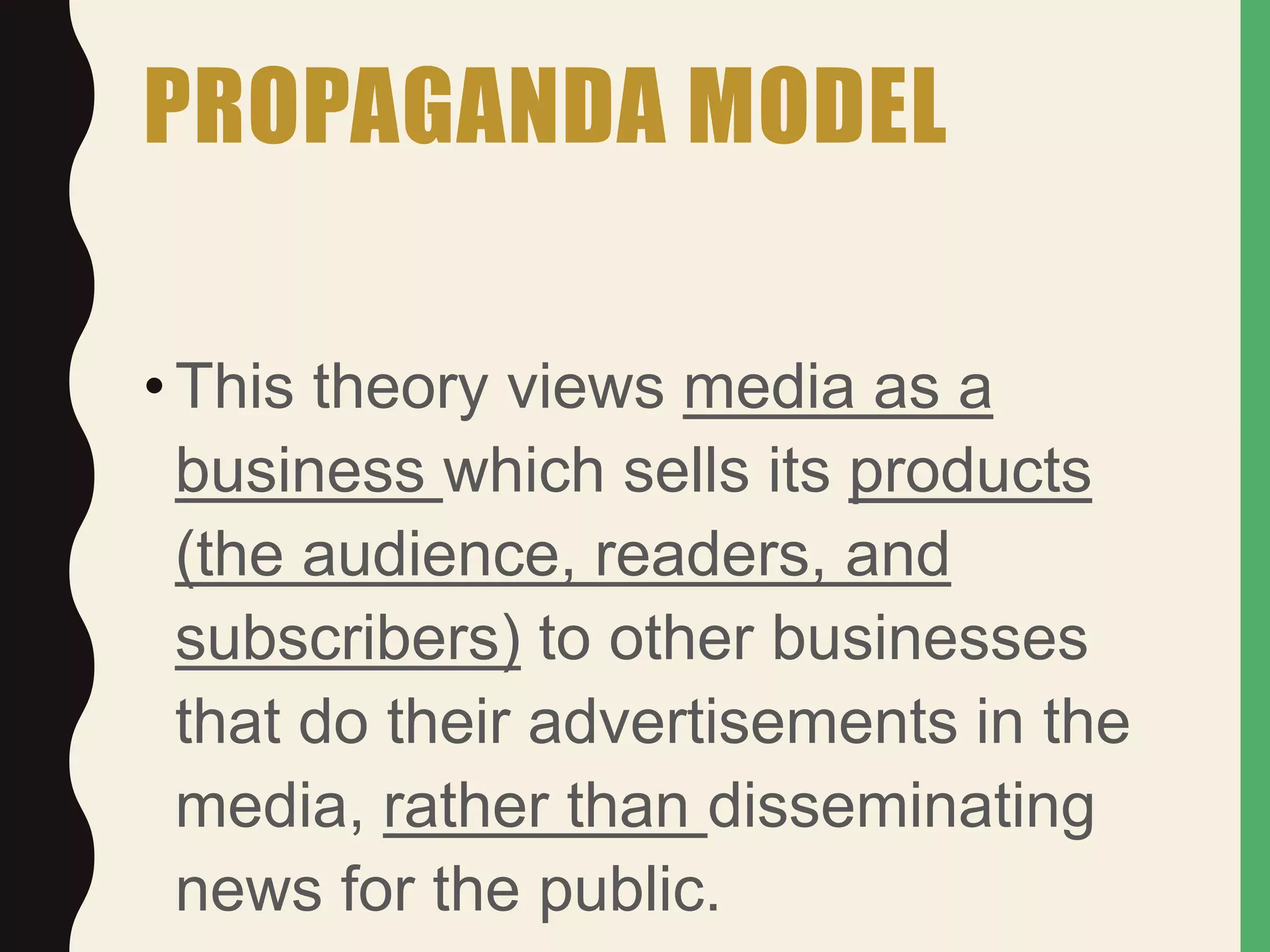 Propaganda model of Communication | PPTX