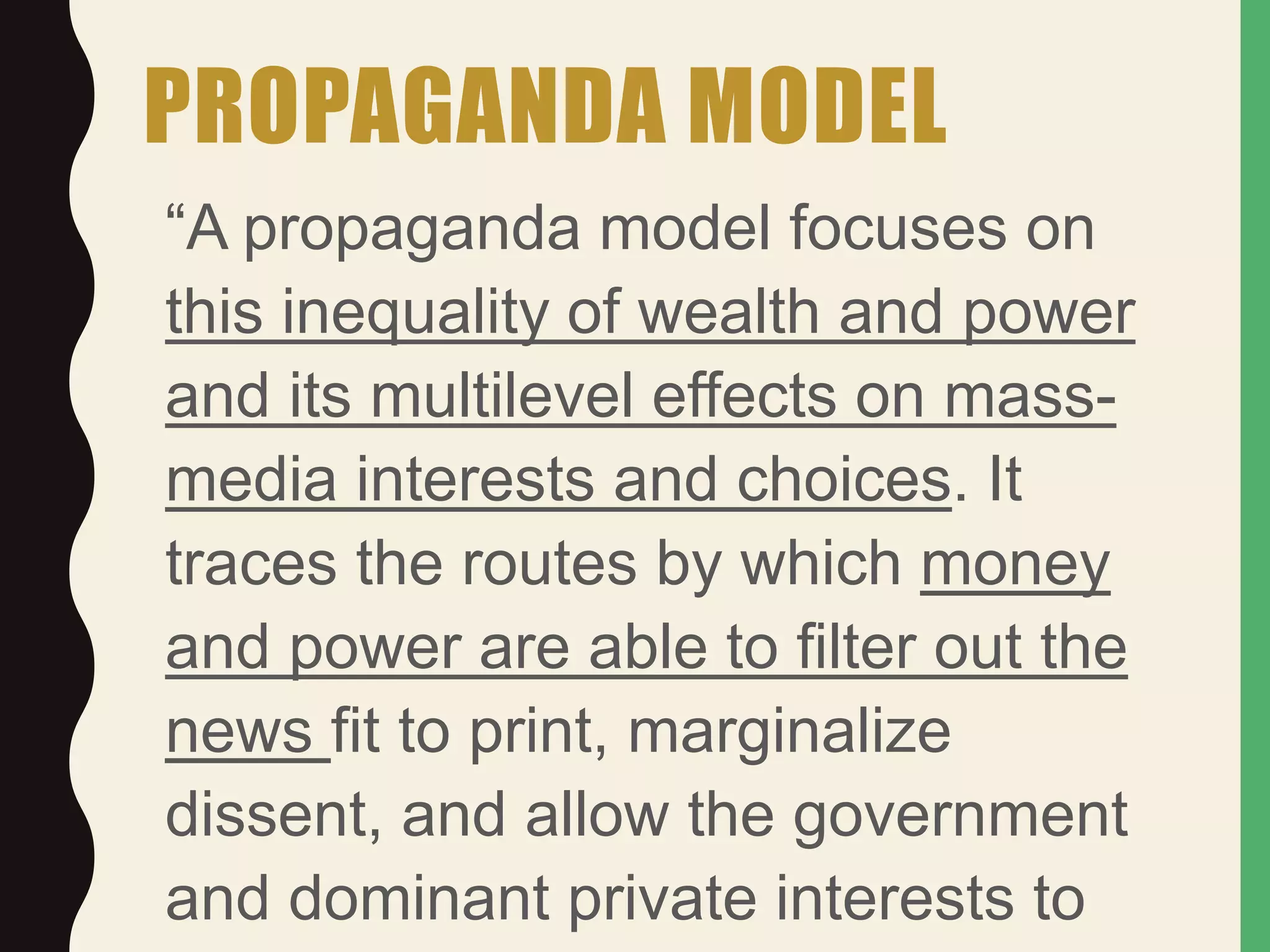 Propaganda model of Communication | PPTX