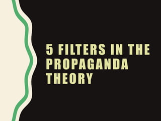 Propaganda model of Communication | PPTX