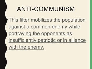 Propaganda model of Communication | PPTX