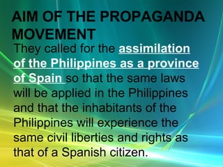 Propaganda Movement | PPT