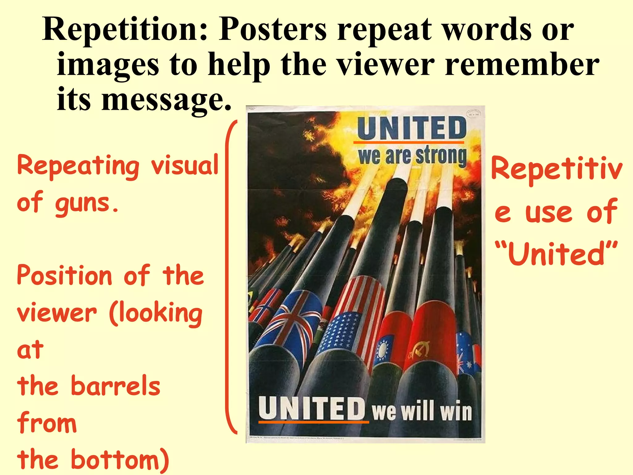 Propaganda Wii Posters And Analysis | PPT