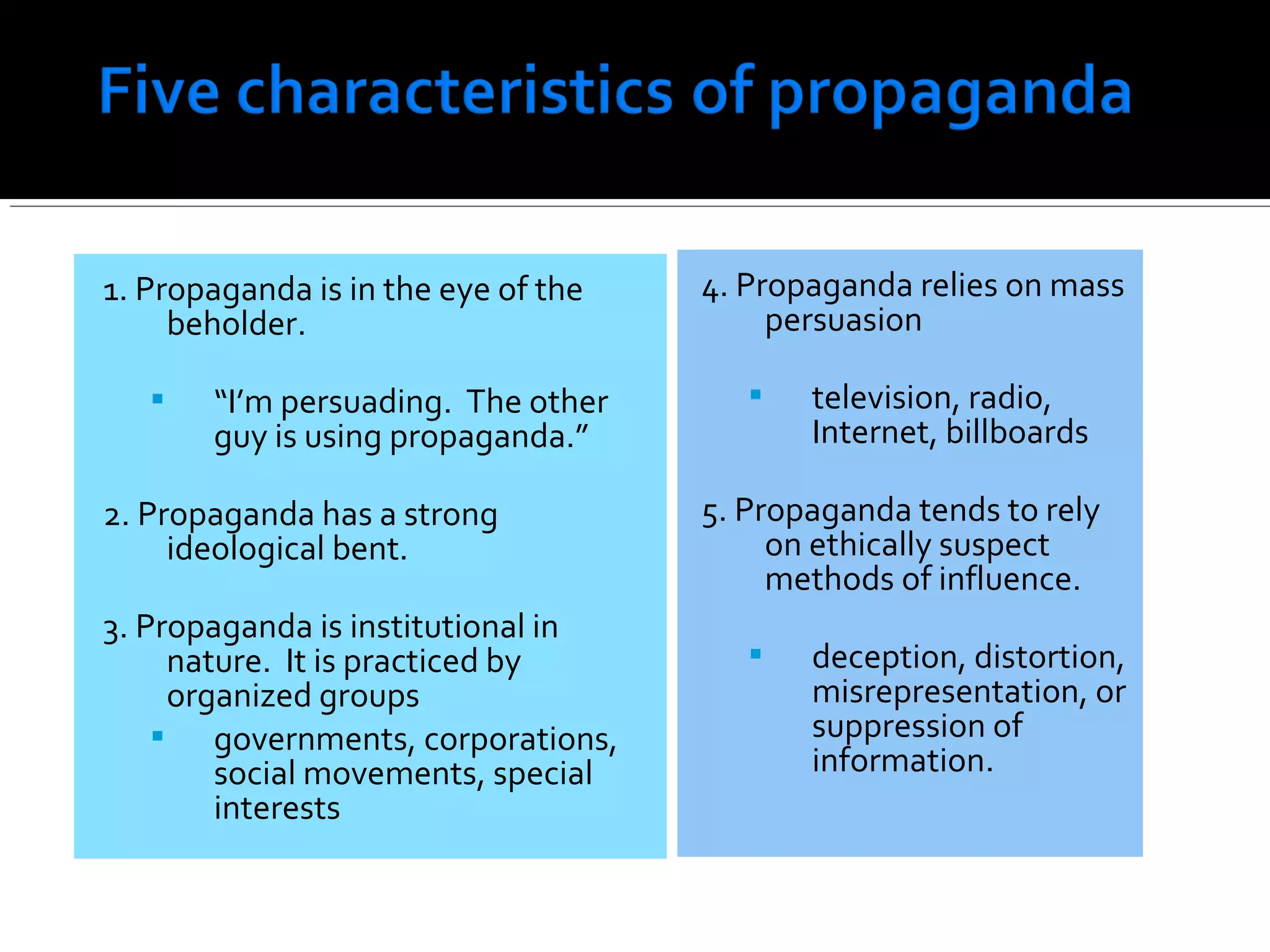 Propaganda | PPT