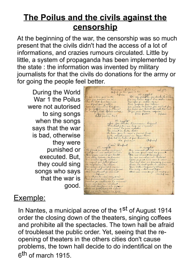 Propaganda and censorship hadrien | PDF