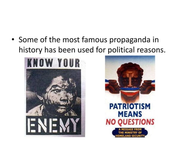 Propaganda and the effects of propaganda | PPTX | Advertising Industry ...