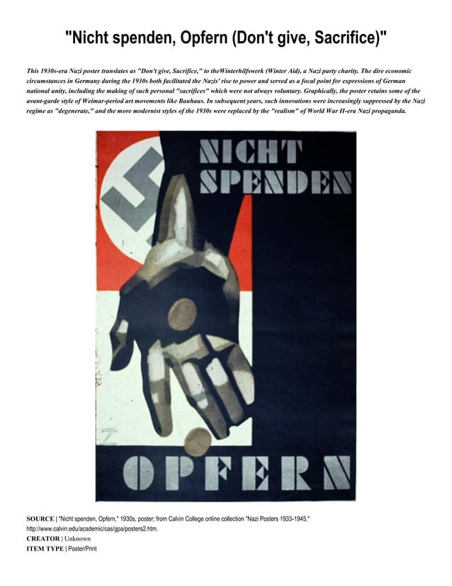 Propaganda and WWii | PDF
