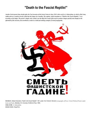 Propaganda and WWii | PDF