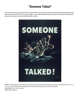 Propaganda and WWii | PDF