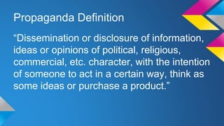 Propaganda (bnw) | PPT