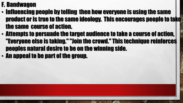 Propaganda devices | PPTX