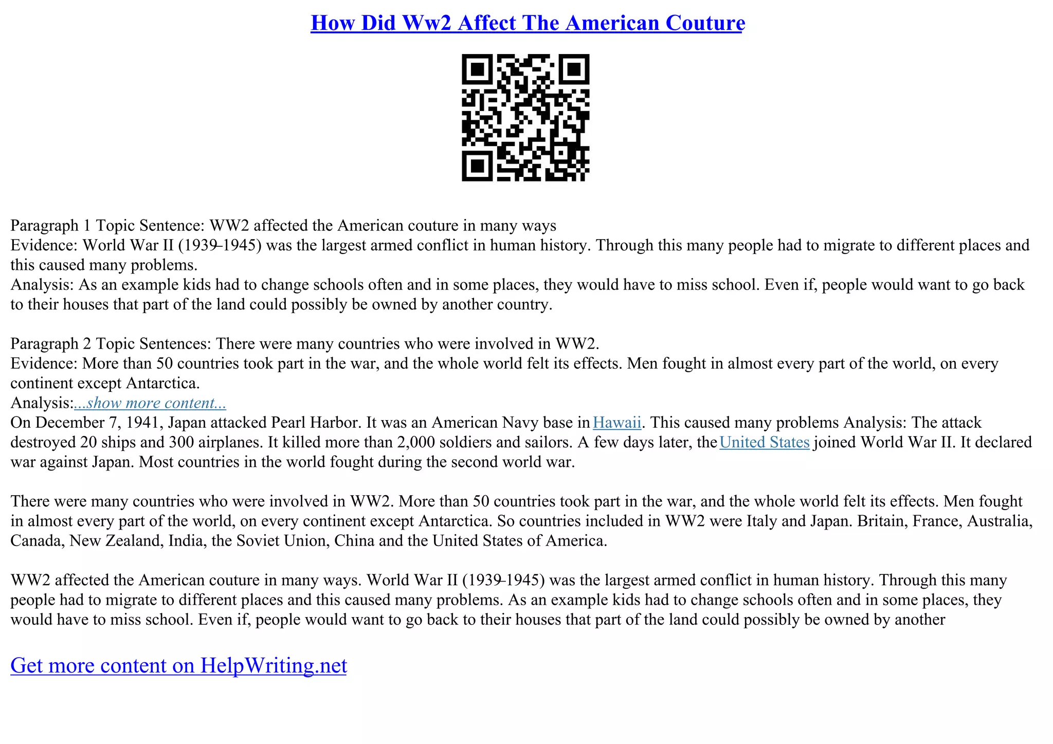 Propaganda During World War Two Essay | PDF